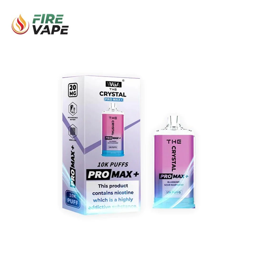 THE CRYSTALPRO MAX PLUS 10K BY WGA - Box Of 10 – Vapes Master